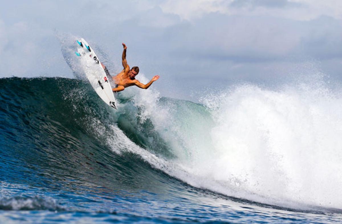 Stab Magazine | Dusty Payne, stylised shuck, Bali