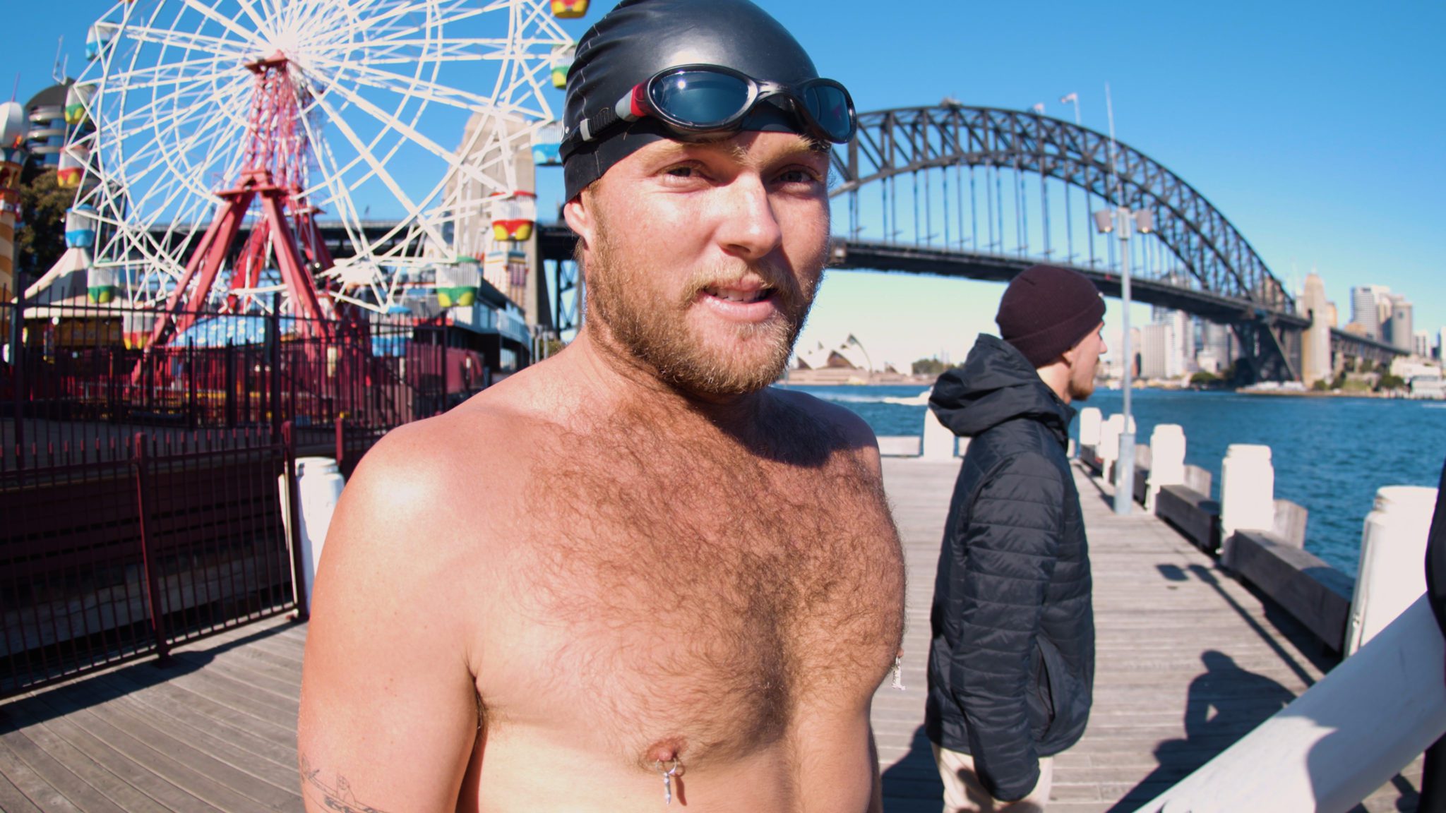 Watch: Harry Bryant’s Feary Sydney Harbour Bridge Swim - Stab Mag