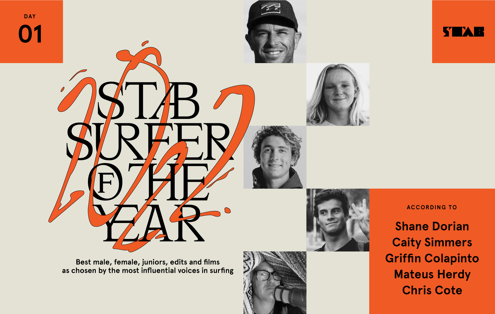2022 Stab Surfer of the Year: Shane Dorian, Caity Simmers, Griffin ...