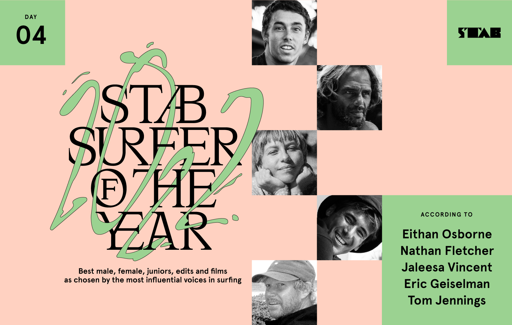 Stab Surfer of the Year: Eithan Osborne, Nathan Fletcher, Jaleesa ...