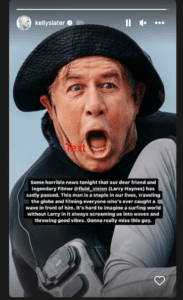 Surf World Mourns Death Of Legendary Filmmaker, Cinematographer Larry ...