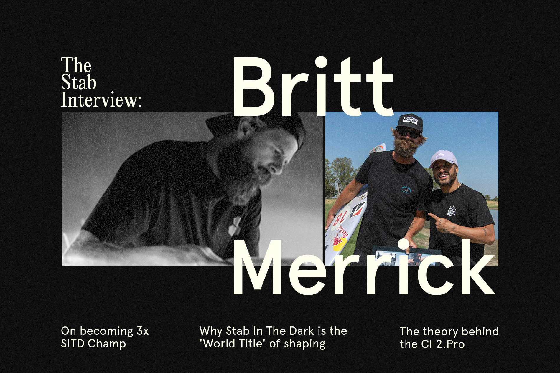 Britt Merrick Becomes Winningest SITD Shaper - Stab Mag