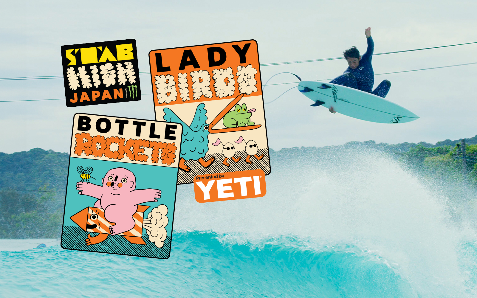 Allow Us To Introduce The YETI Ladybirds And Bottle Rockets Of Stab ...